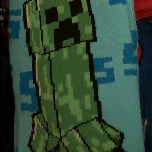 Underwear & Socks | Minecraft Creeper Socks | Poshmark